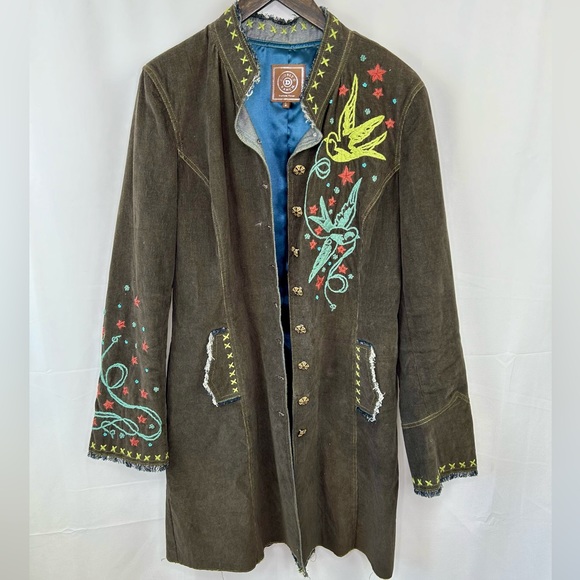 Double D Ranch | Jackets & Coats | Double D Ranch Western Hippie Coat ...